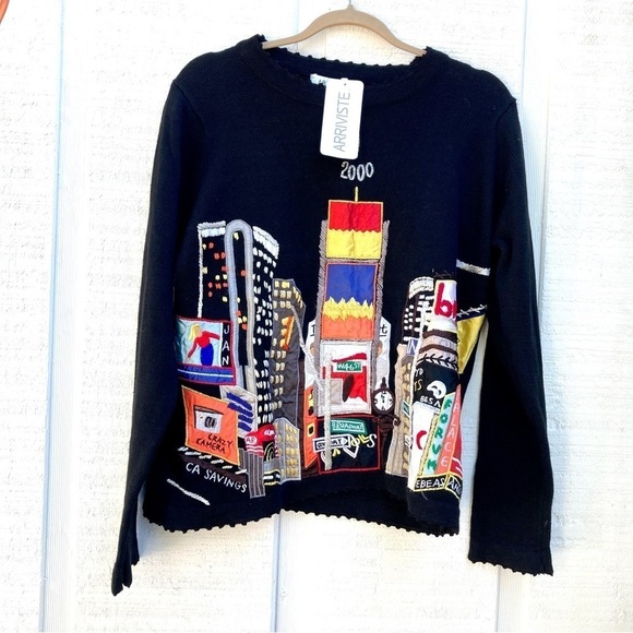 Vintage | Sweaters | Deadstock New With Tags New Years Eve Year 200 ...